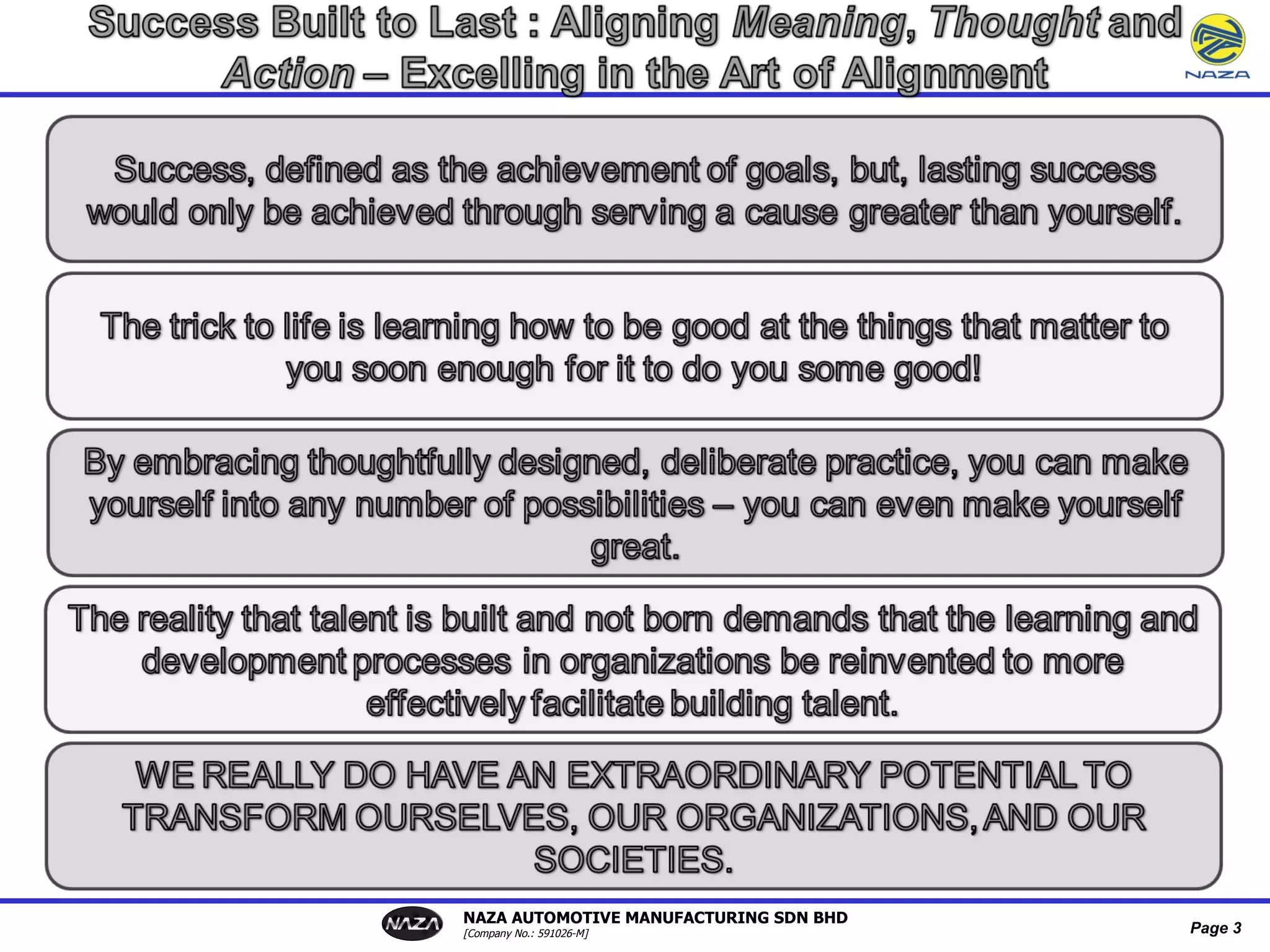 Success Built To Last | PPT