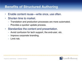 Success Factors for DITA Adoption with XMetaL: Best Practices and Fundamentals | PPT