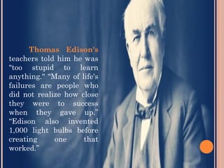 Success Through Failure | PPT