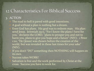 Success 12 characteristics | PPTX