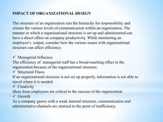 Success and Failure in Organization Design | PPT