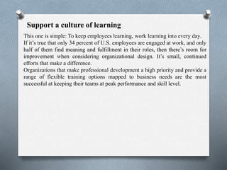 Success and failure in organization design | PPT