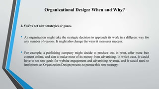 Success and failure of organization design mba b_73 | PPTX