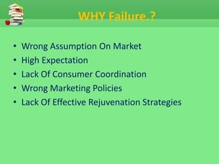 Success and failure of product rejuvenation | PPTX