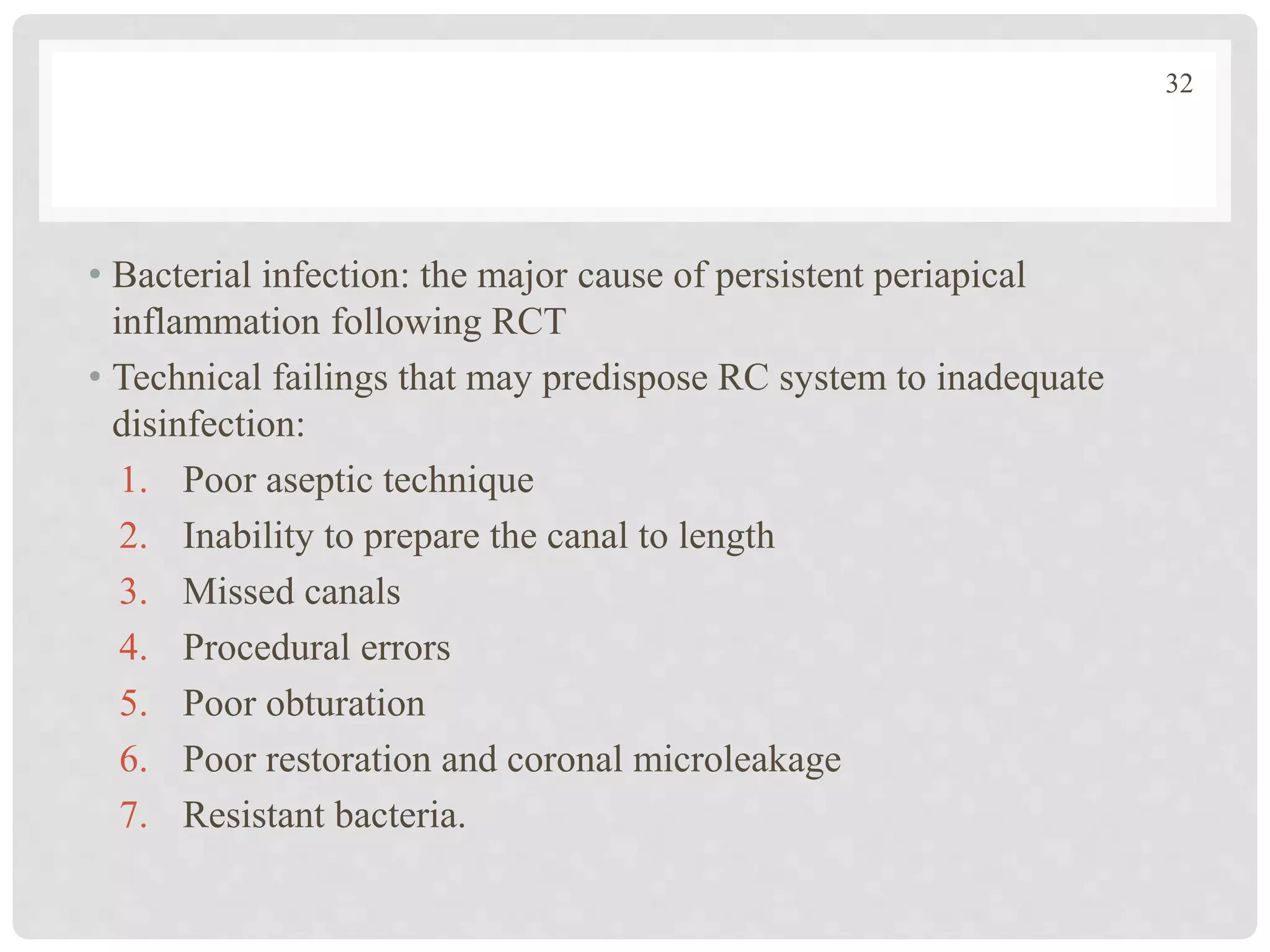 Success and failures in Endodontics | PPTX