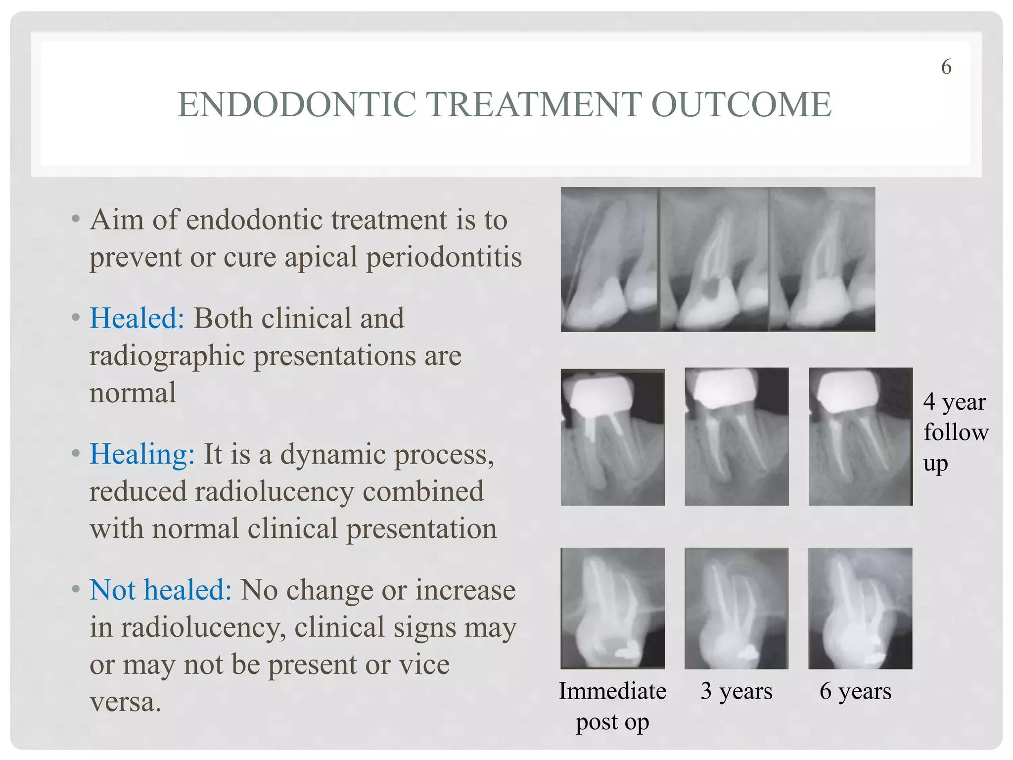 Success and failures in Endodontics | PPTX