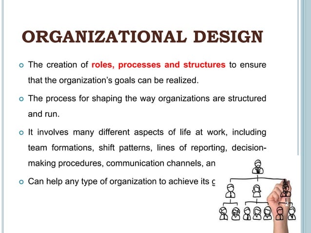 Success and failures in organization design | PPTX | Business ...