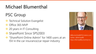 Success with Office 365 Administration | PPTX