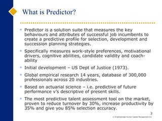 Success Can Be Predicted | PPT