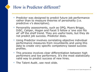 Success Can Be Predicted | PPT