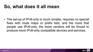 Successes and Challenges of IPv6 Transition at APNIC | PPT | Free Download