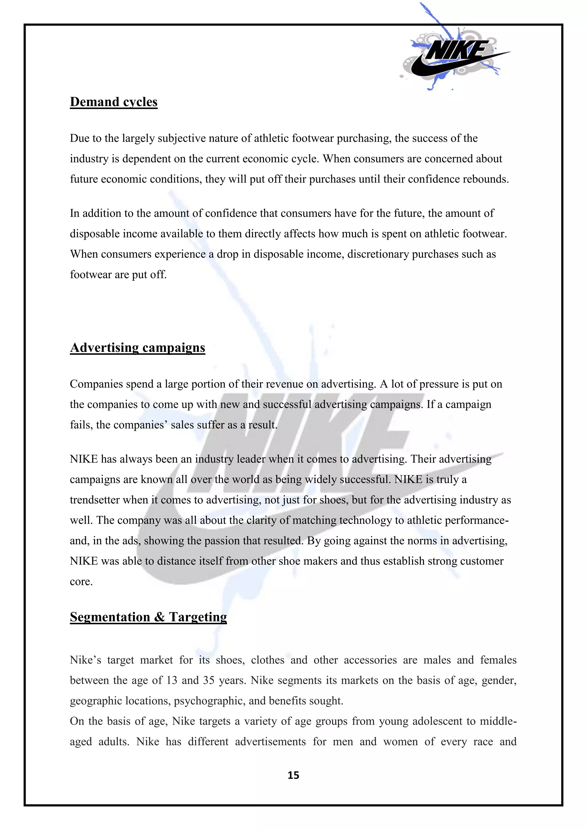 Successes Factors of NIKE's Growth!! | PDF