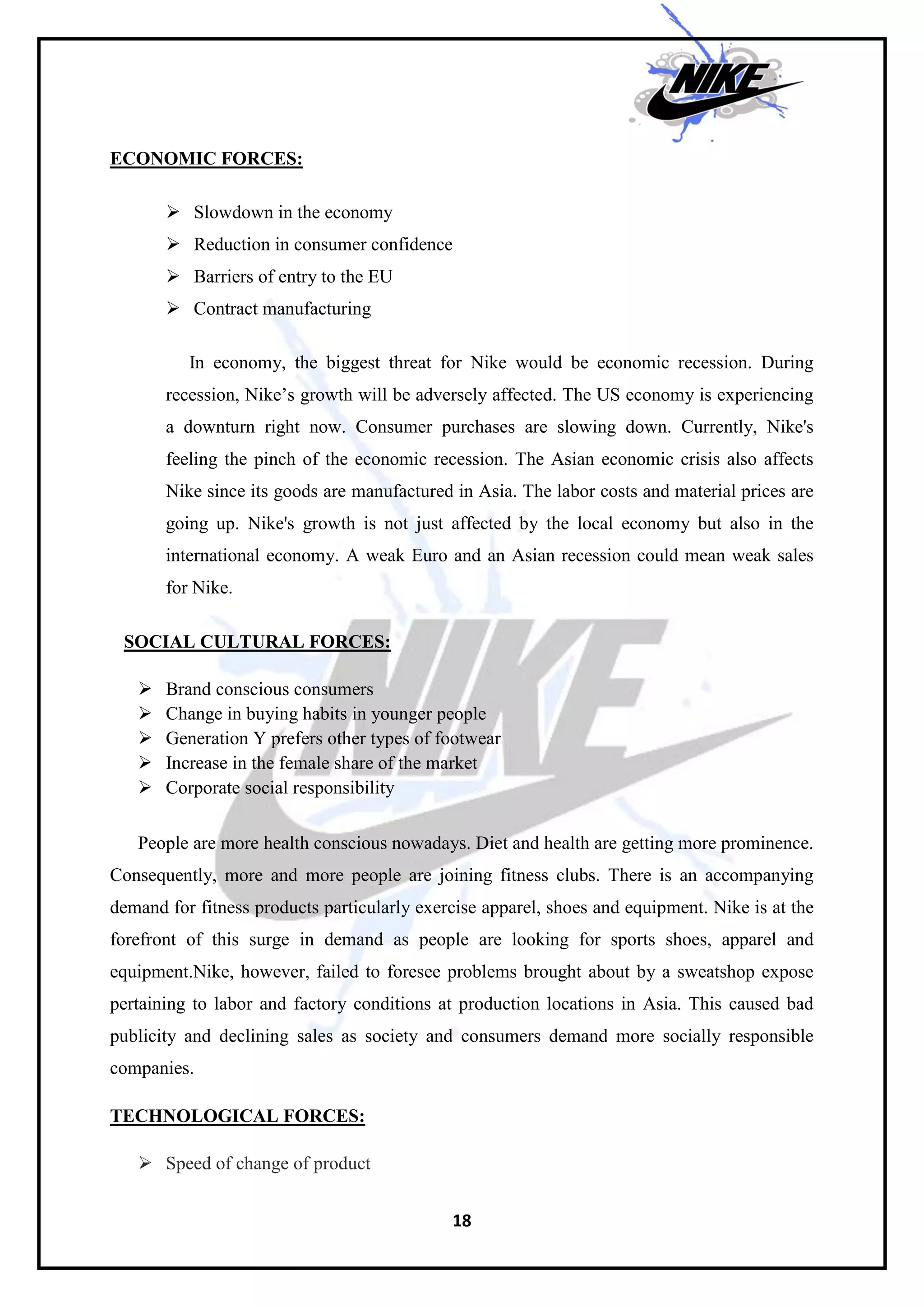 Successes Factors of NIKE's Growth!! | PDF