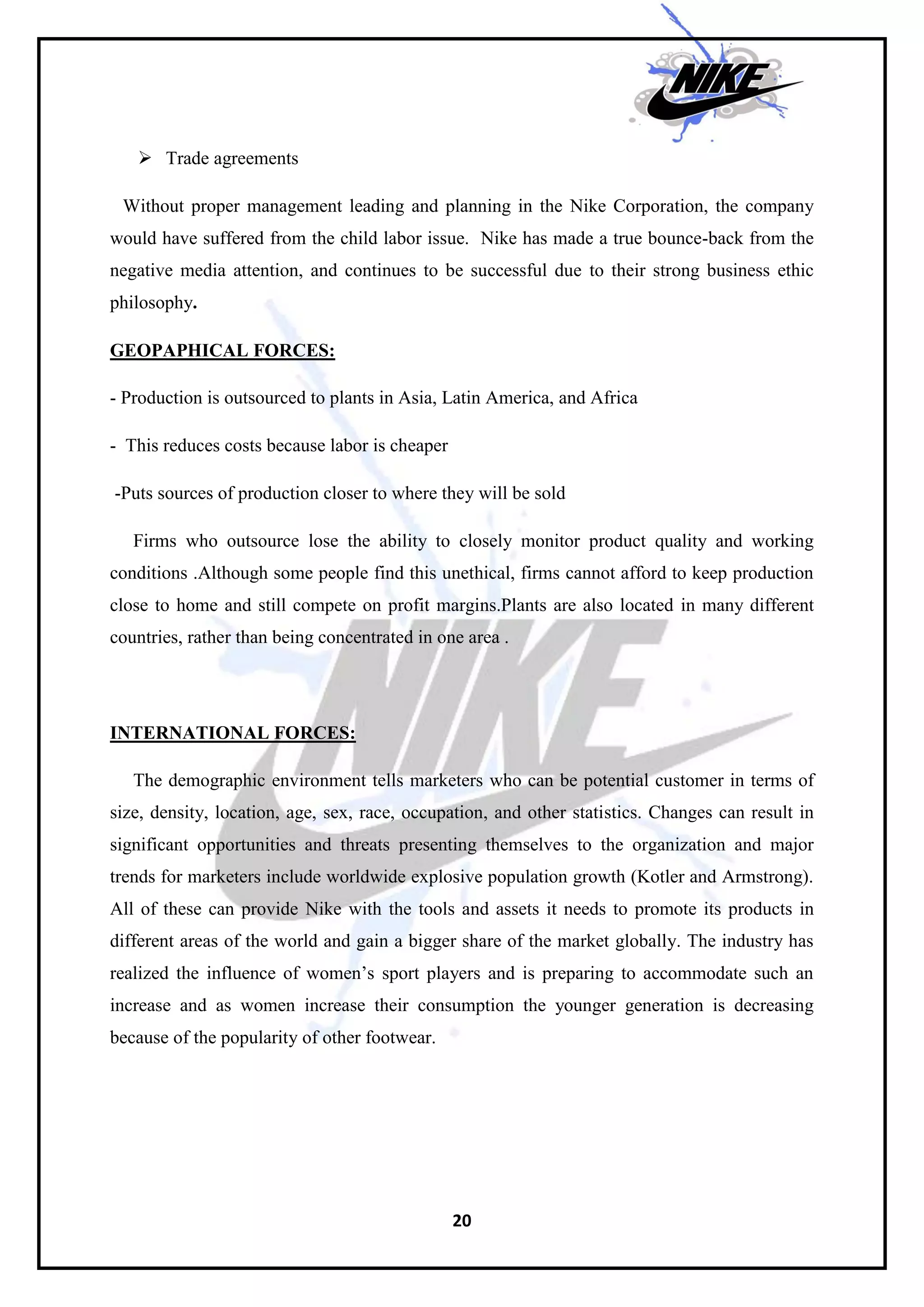 Successes Factors of NIKE's Growth!! | PDF