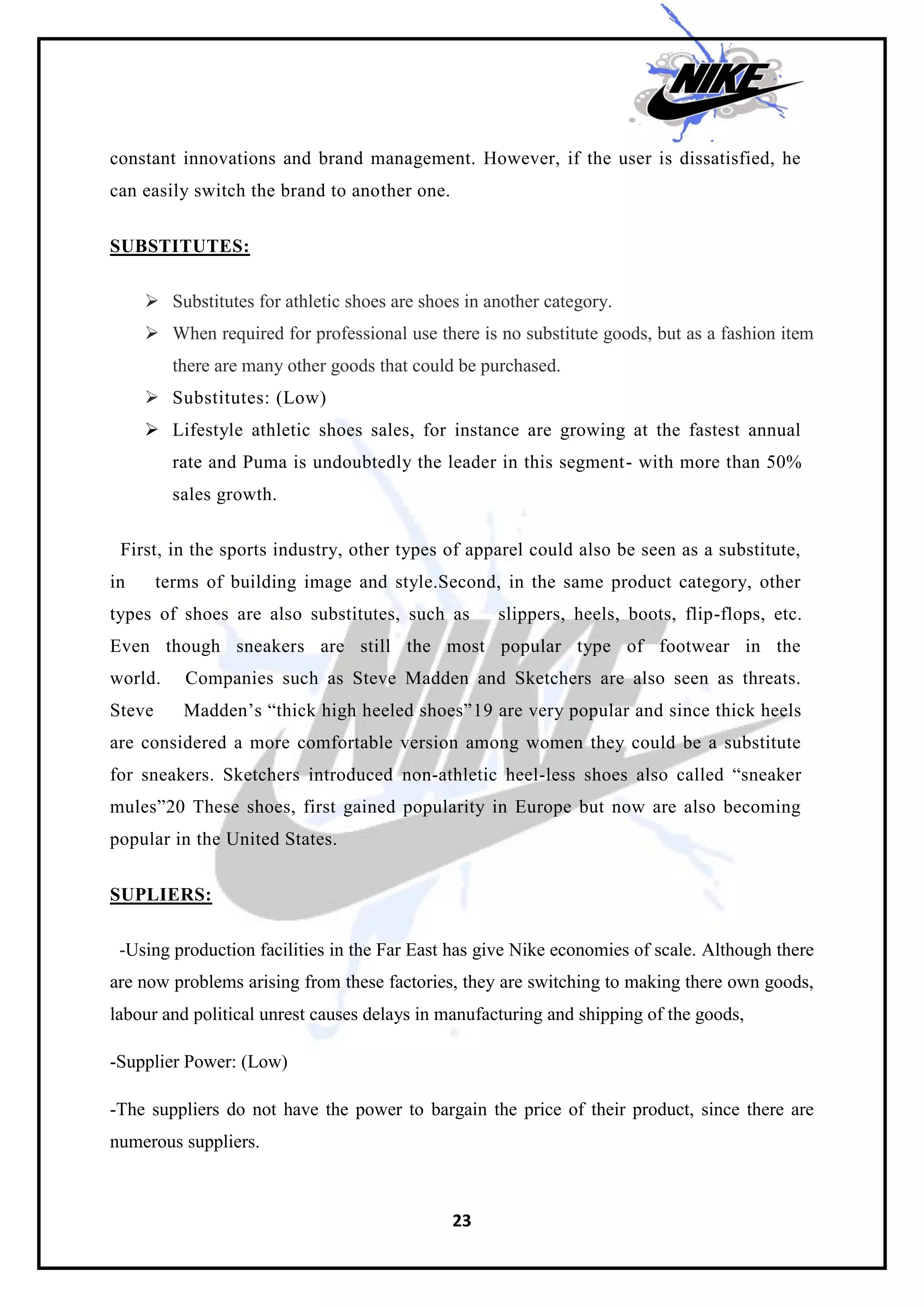 Successes Factors of NIKE's Growth!! | PDF
