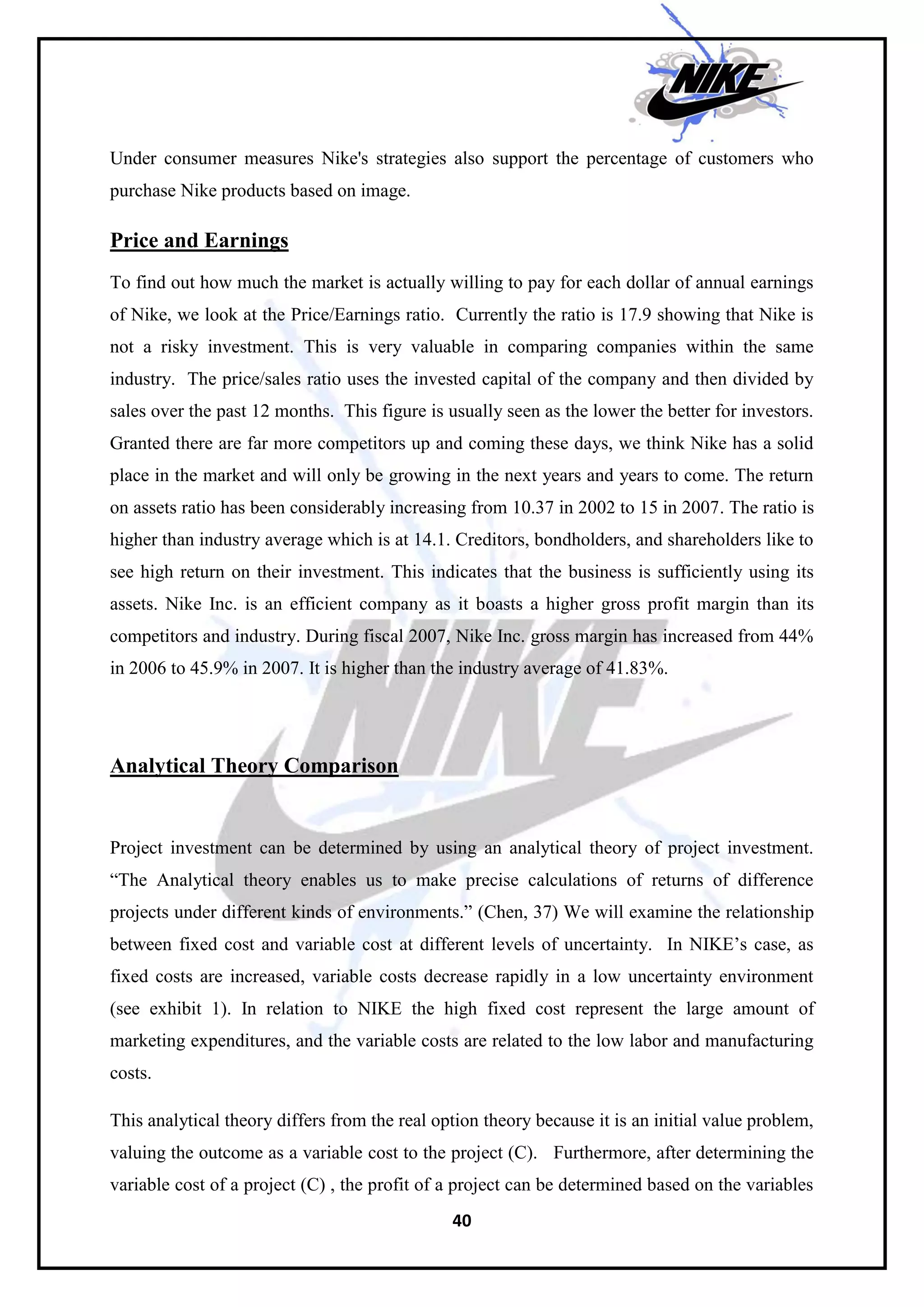 Successes Factors of NIKE's Growth!! | PDF