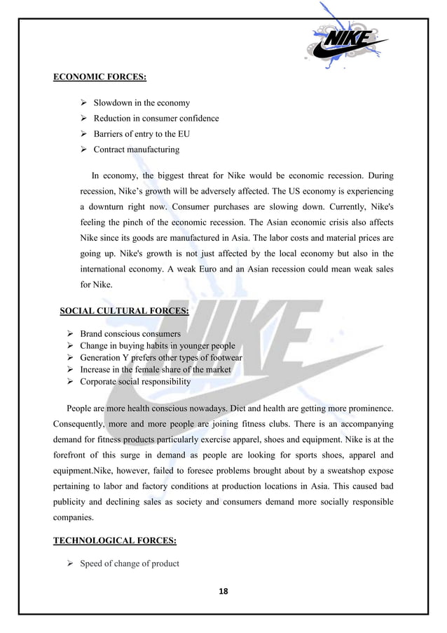 Successes Factors of NIKE's Growth!! | PDF