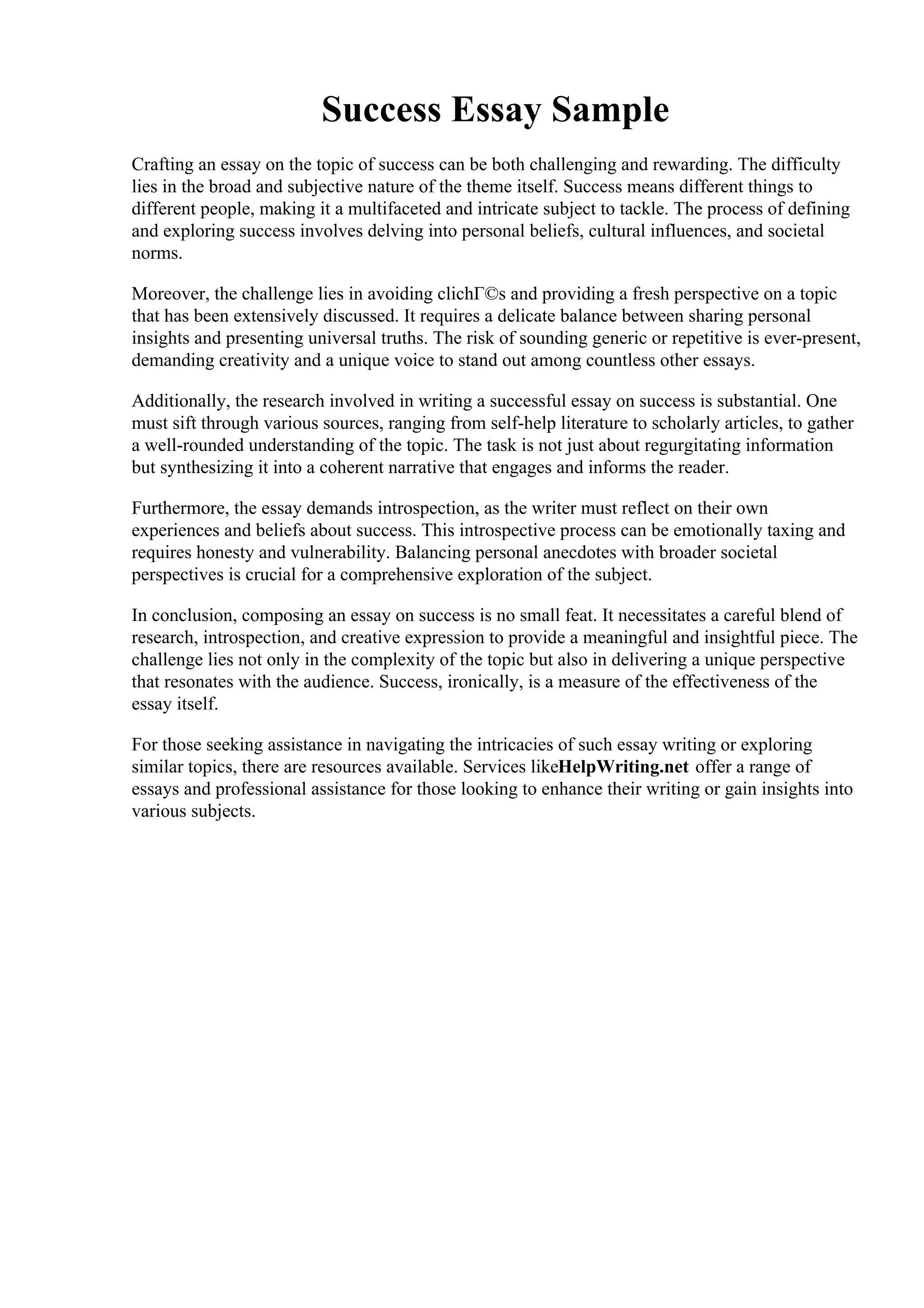 Success Essay Sample.pdf