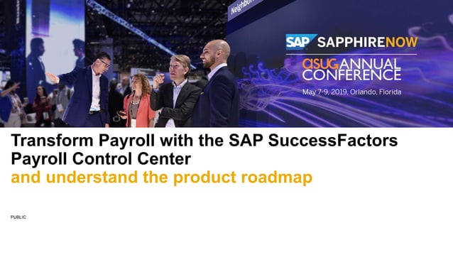 SUCCESSFACTOR EC PYROLL PRESENTATION.pptx | Computing | Technology & Computing