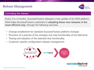 SuccessFactors Application Management Services | PDF