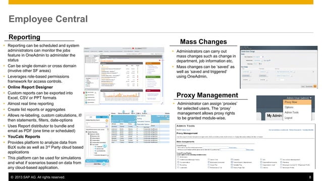 SuccessFactors Functional Overview - with SAP Business One.pdf | Resume ...
