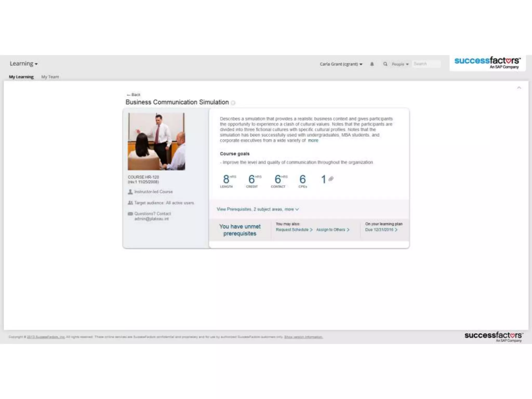 SuccessFactors Learning | PPTX