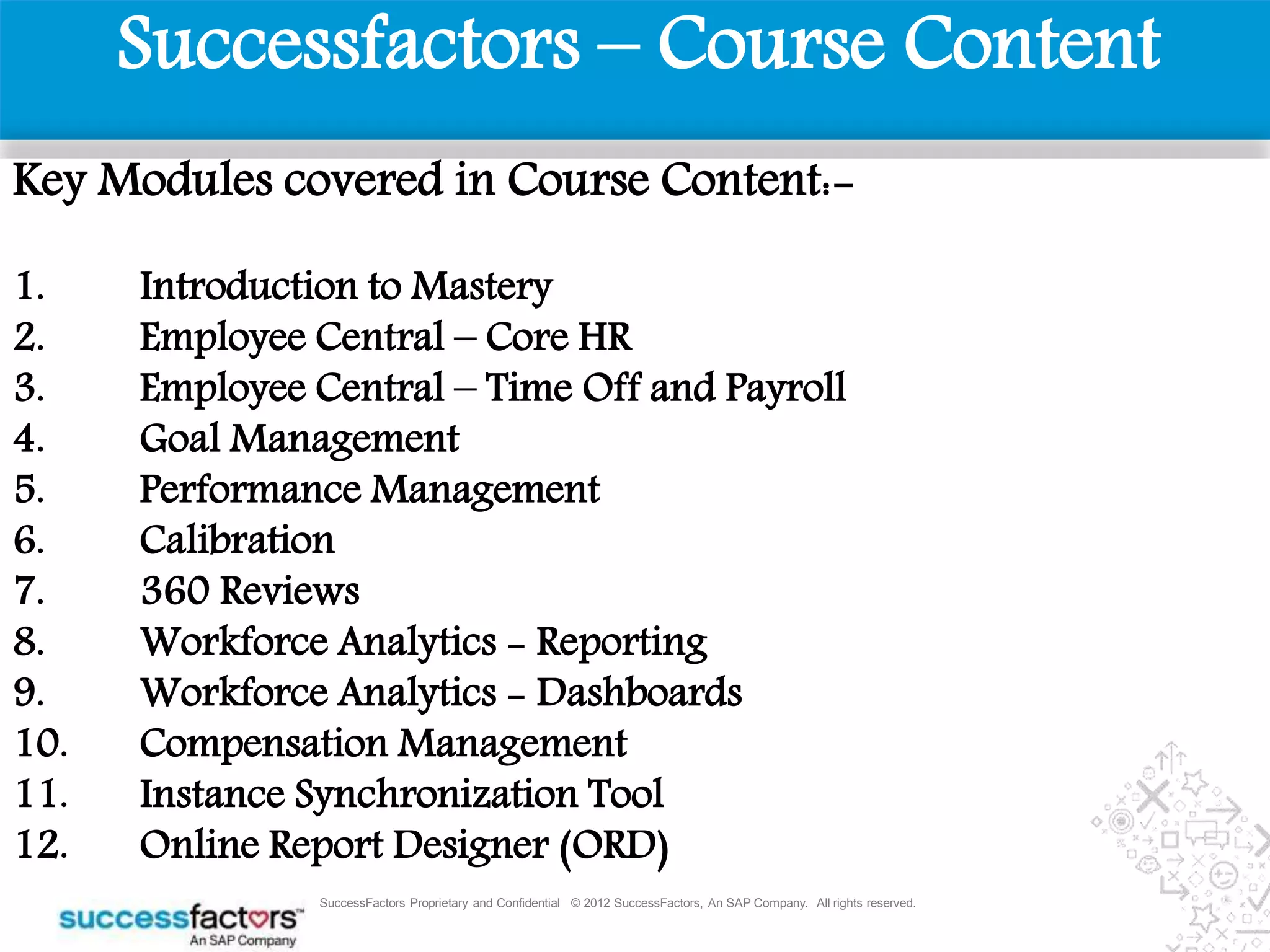 SAP Successfactors Training | PPTX