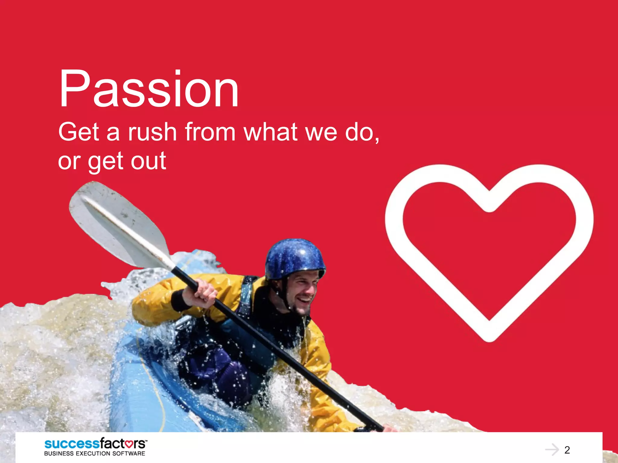 SuccessFactors Core Values | PPT