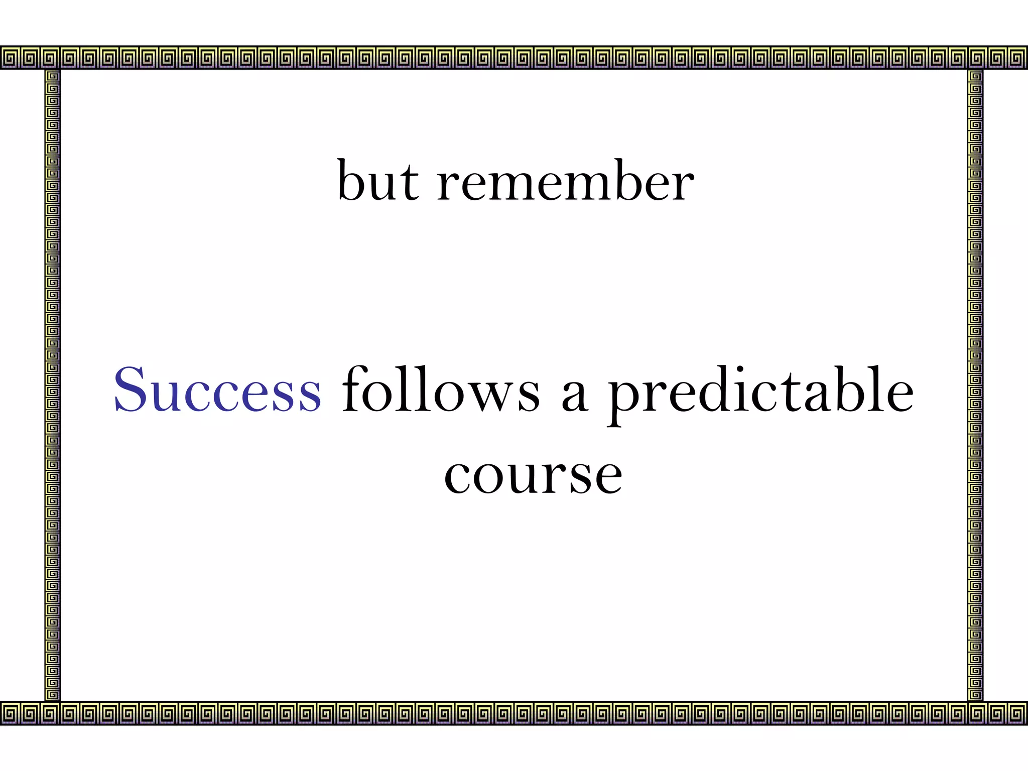 Success for dummies | PPT