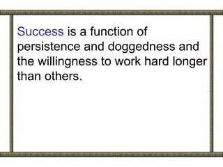 Success for dummies | PPT