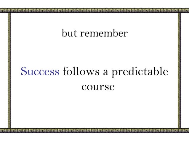 Success for dummies | PPT