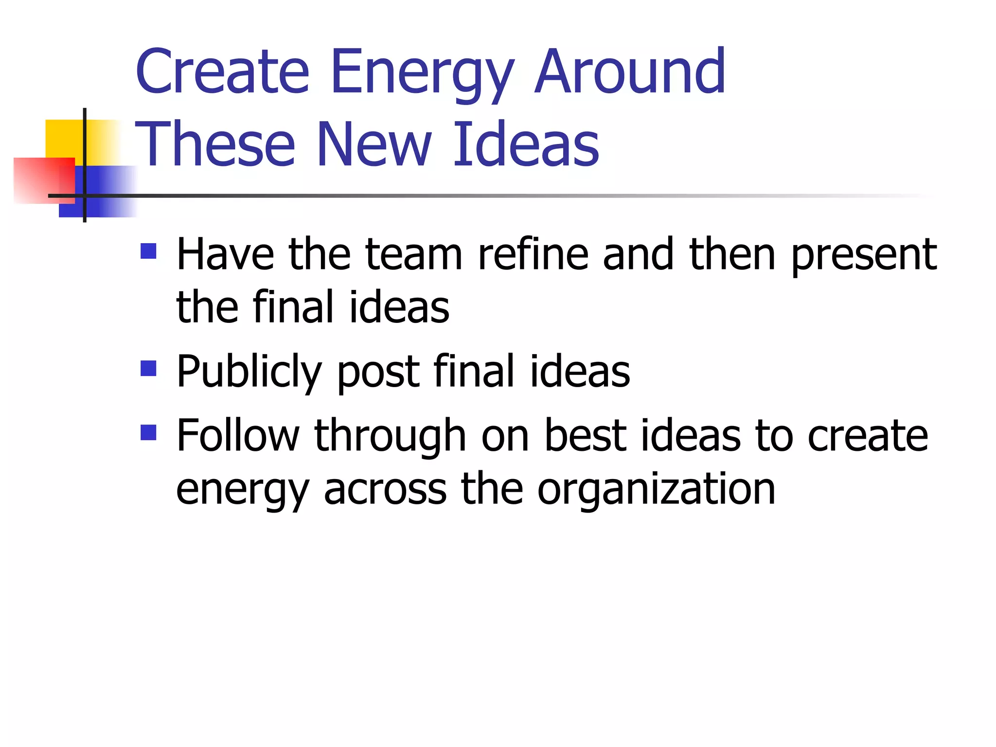 Successful Brainstorming | PPT