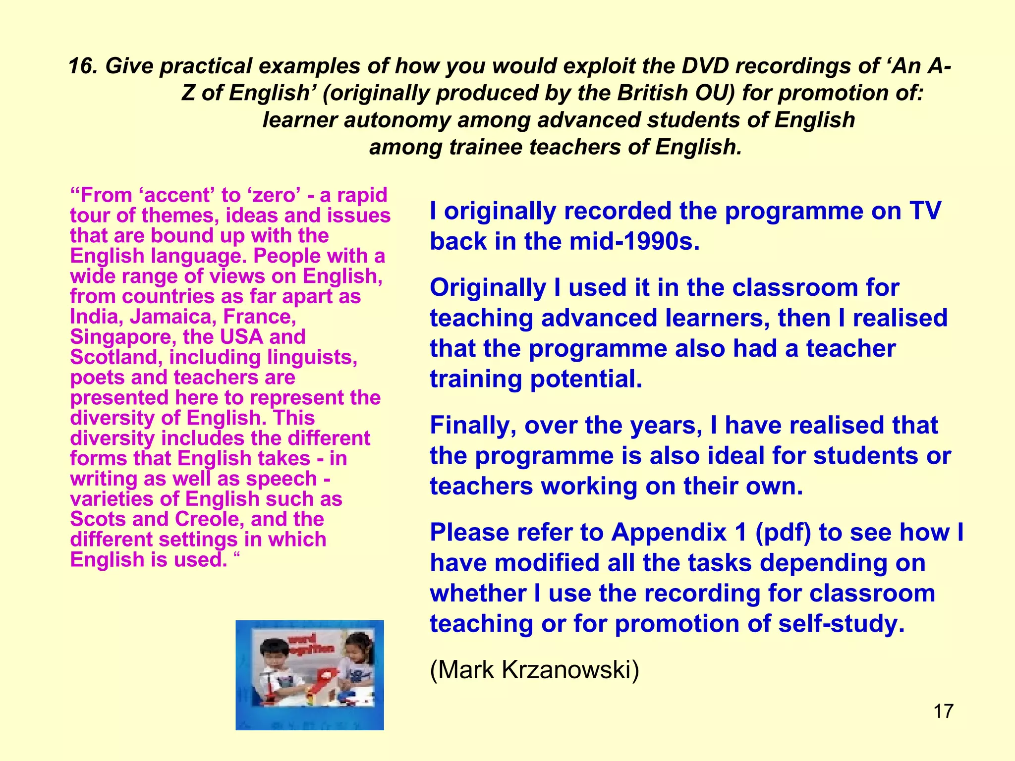 Successful Learner Autonomy and Learner Independence in Self-Directed ...