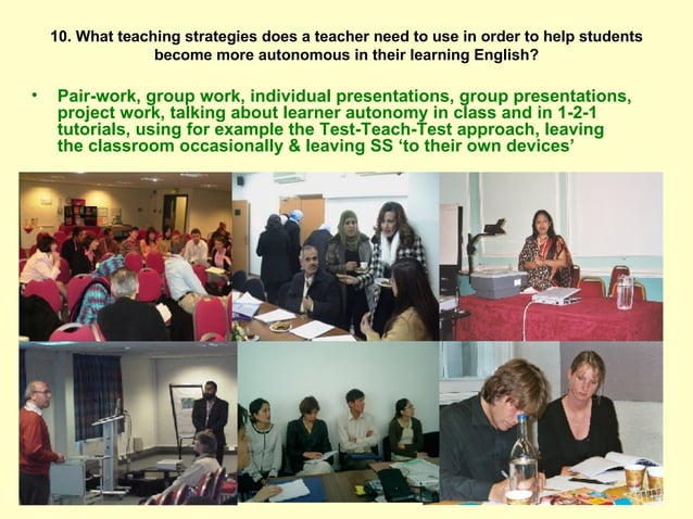 Successful Learner Autonomy and Learner Independence in Self-Directed ...