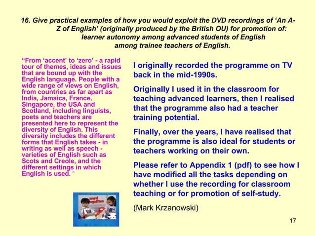 Successful Learner Autonomy and Learner Independence in Self-Directed ...