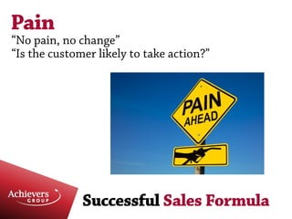 The Successful Sales Formula | PPT