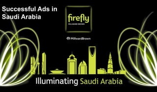 Successful Ads in Saudi Arabia | PPT