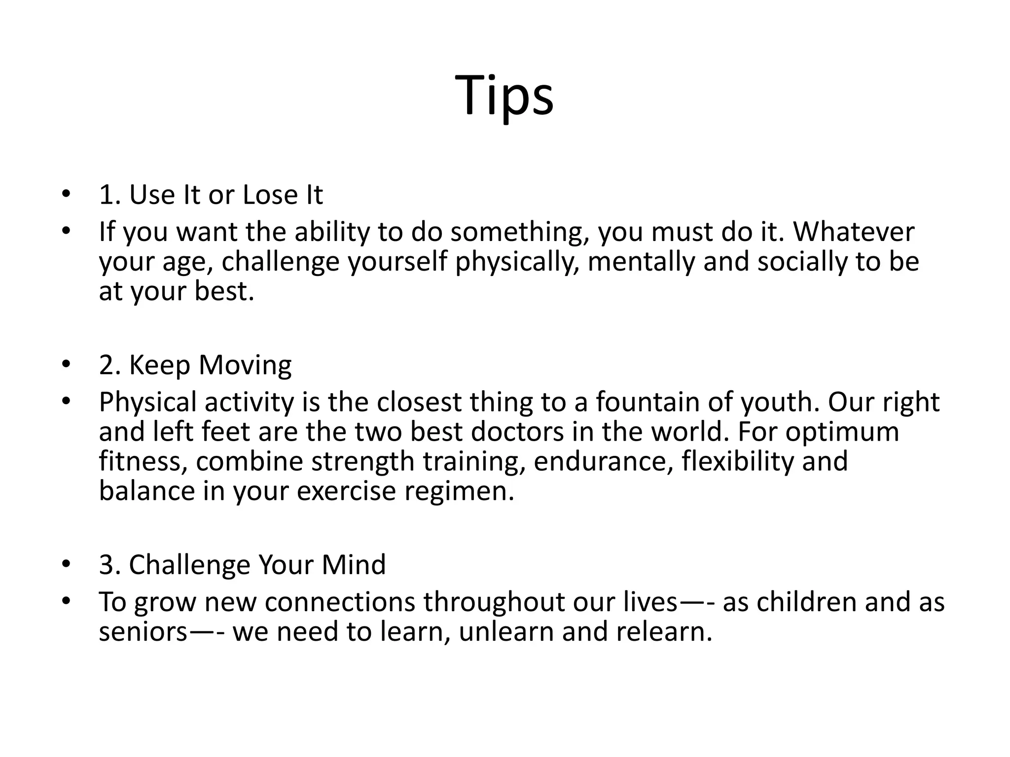 Successful aging | PPTX