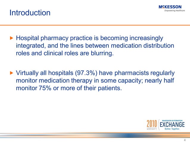 Successful Bedside Scanning Begins in the Pharmacy | PPT