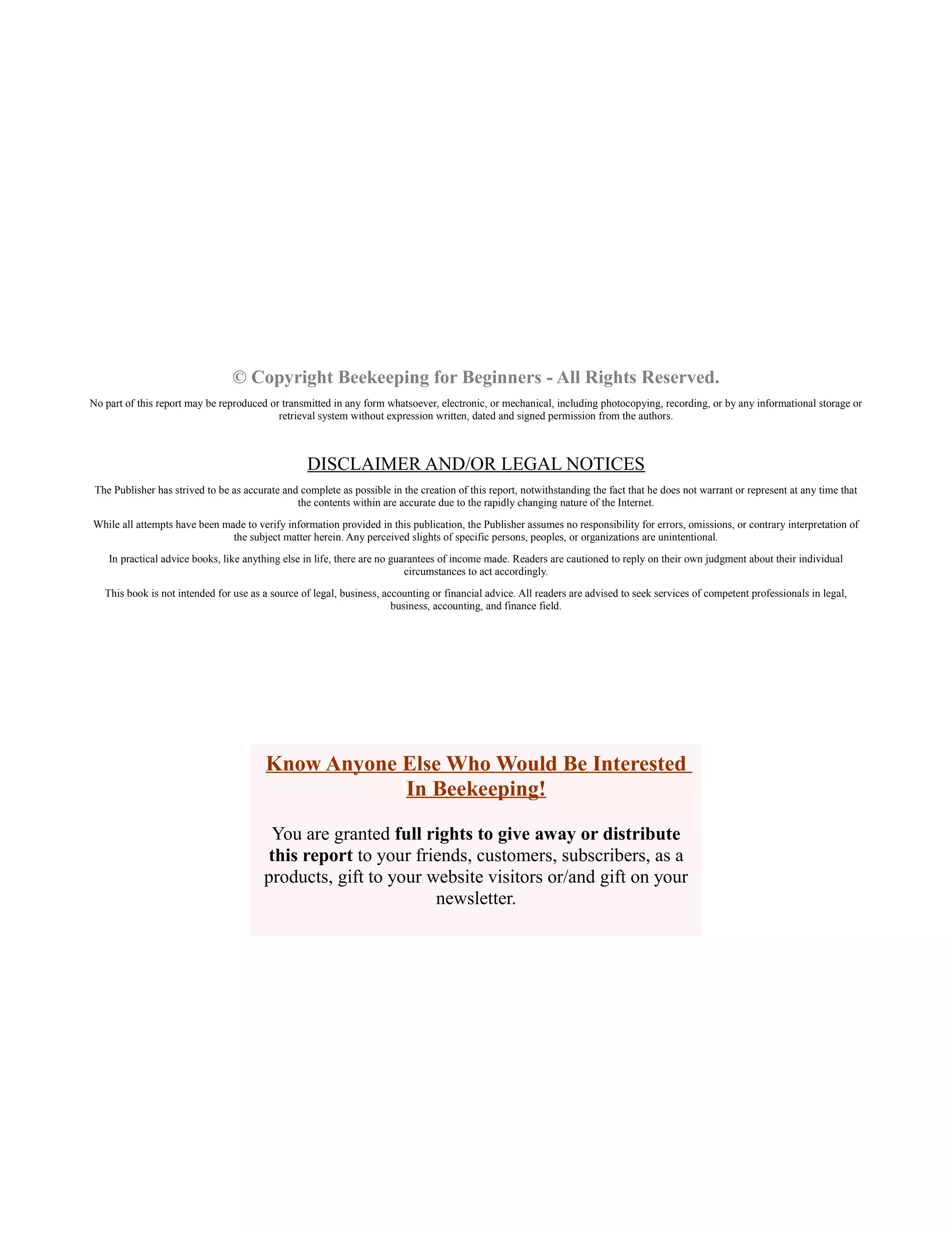 Successful beekeeping manual | PDF