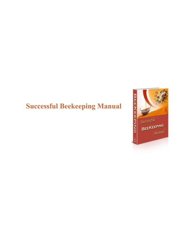 Successful beekeeping manual | PDF