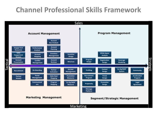 Successful Channel Manager Skills Matrix | PPT