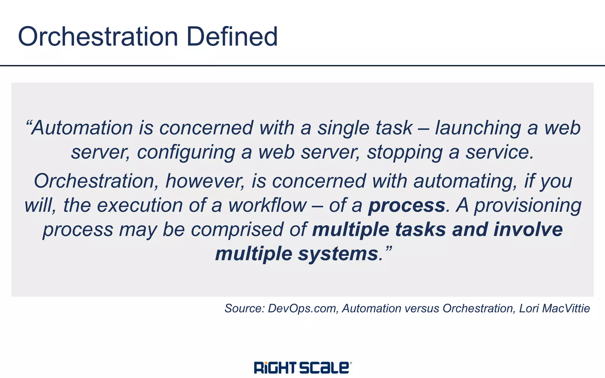 Successful Cloud Orchestration with RightScale CMP | PDF