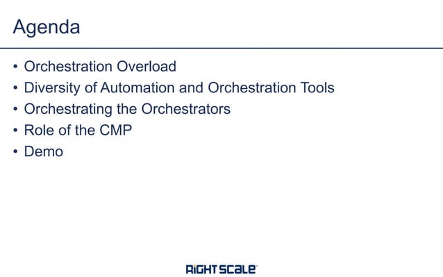 Successful Cloud Orchestration with RightScale CMP | PPT Successful Cloud Orchestration with RightScale CMP | PPT