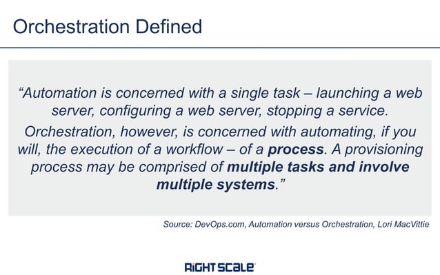 Successful Cloud Orchestration with RightScale CMP | PDF