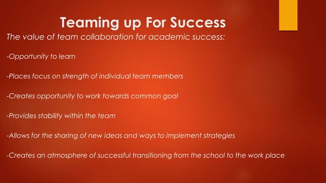 Successful collaboration and team dynamics. power point presentation ...