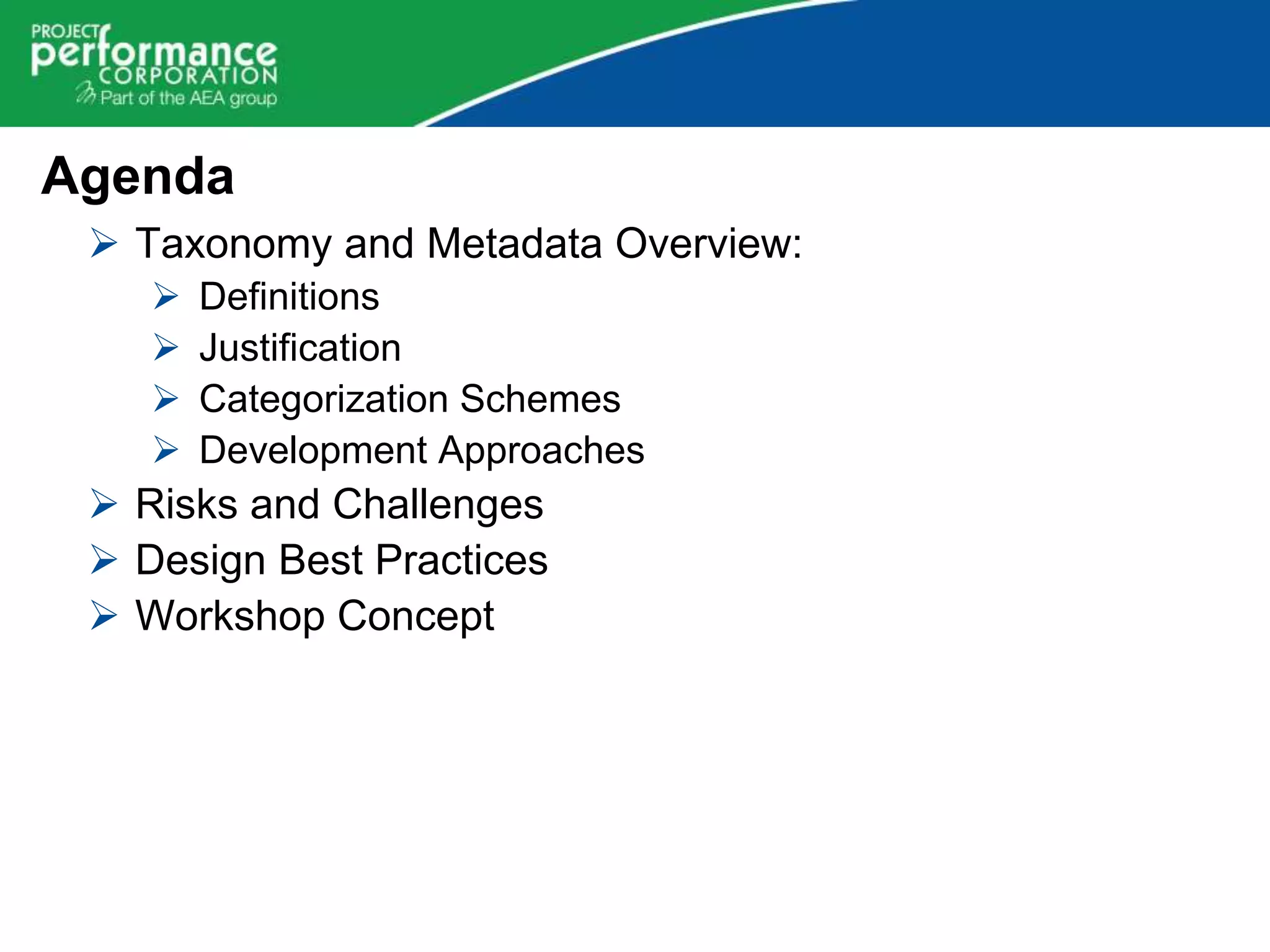 Successful Content Management Through Taxonomy And Metadata Design | PPT