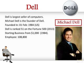 Successful decision making & Dell Company | PPT