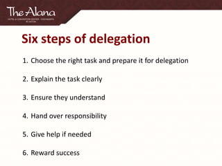 Successful Delegation | PPTX