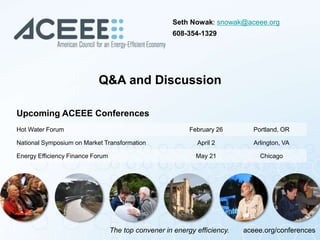 Successful Small Business Energy Efficiency Program Practices | PPT